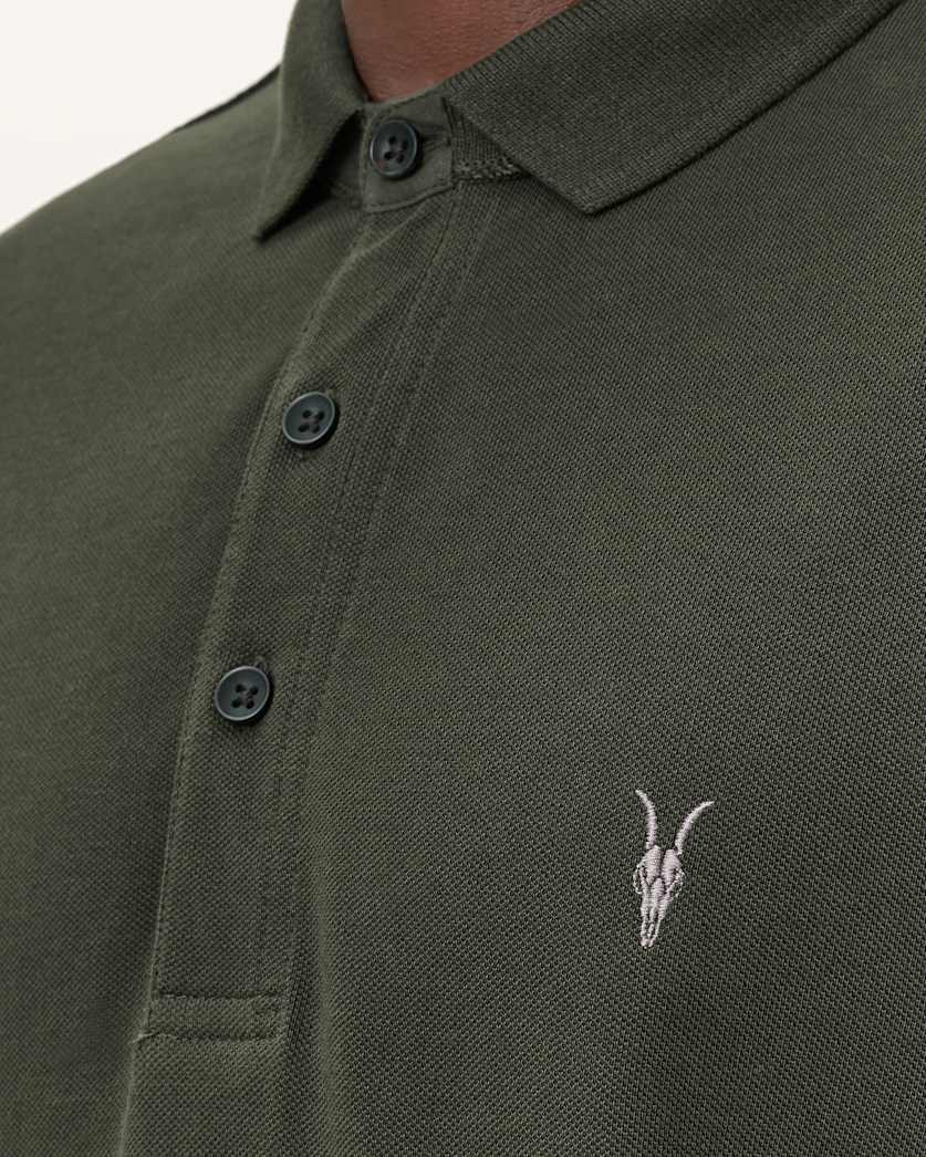 Reform Short Sleeve Polo Shirts 2 Pack GREEN/DUFFEL GREEN | ALLSAINTS